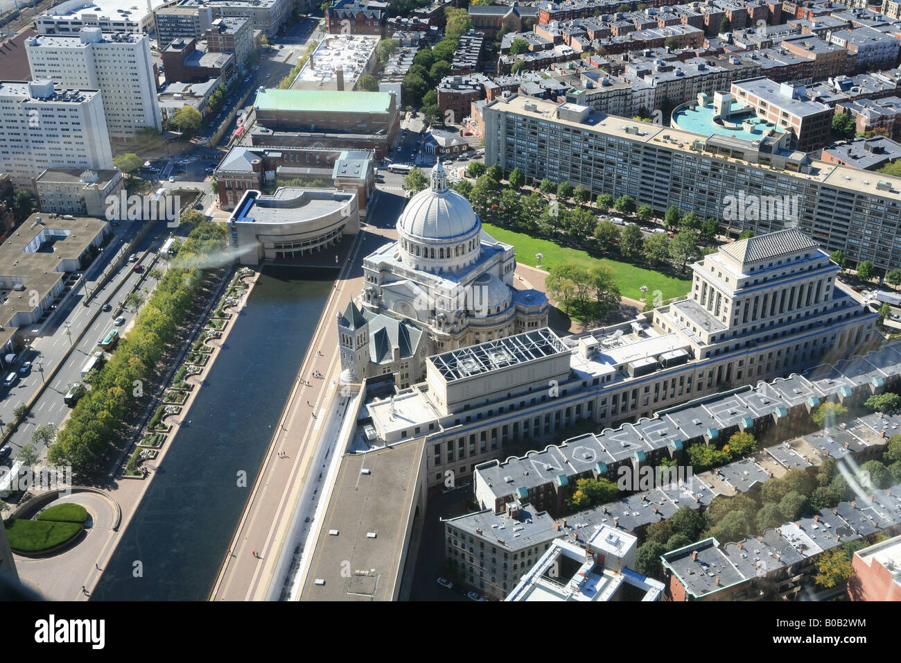 Aerial view Boston, Massachusetts, New England, USA Stock Photo - Alamy