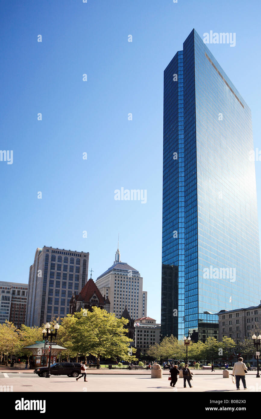 John Hancock Tower, Boston, Massachusetts, New England, USA Stock Photo ...