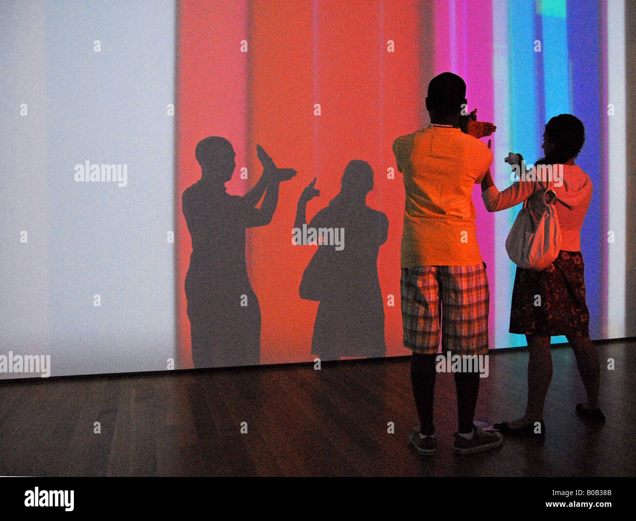 Play with the light and colours in the MoMa (2 Stock Photo - Alamy