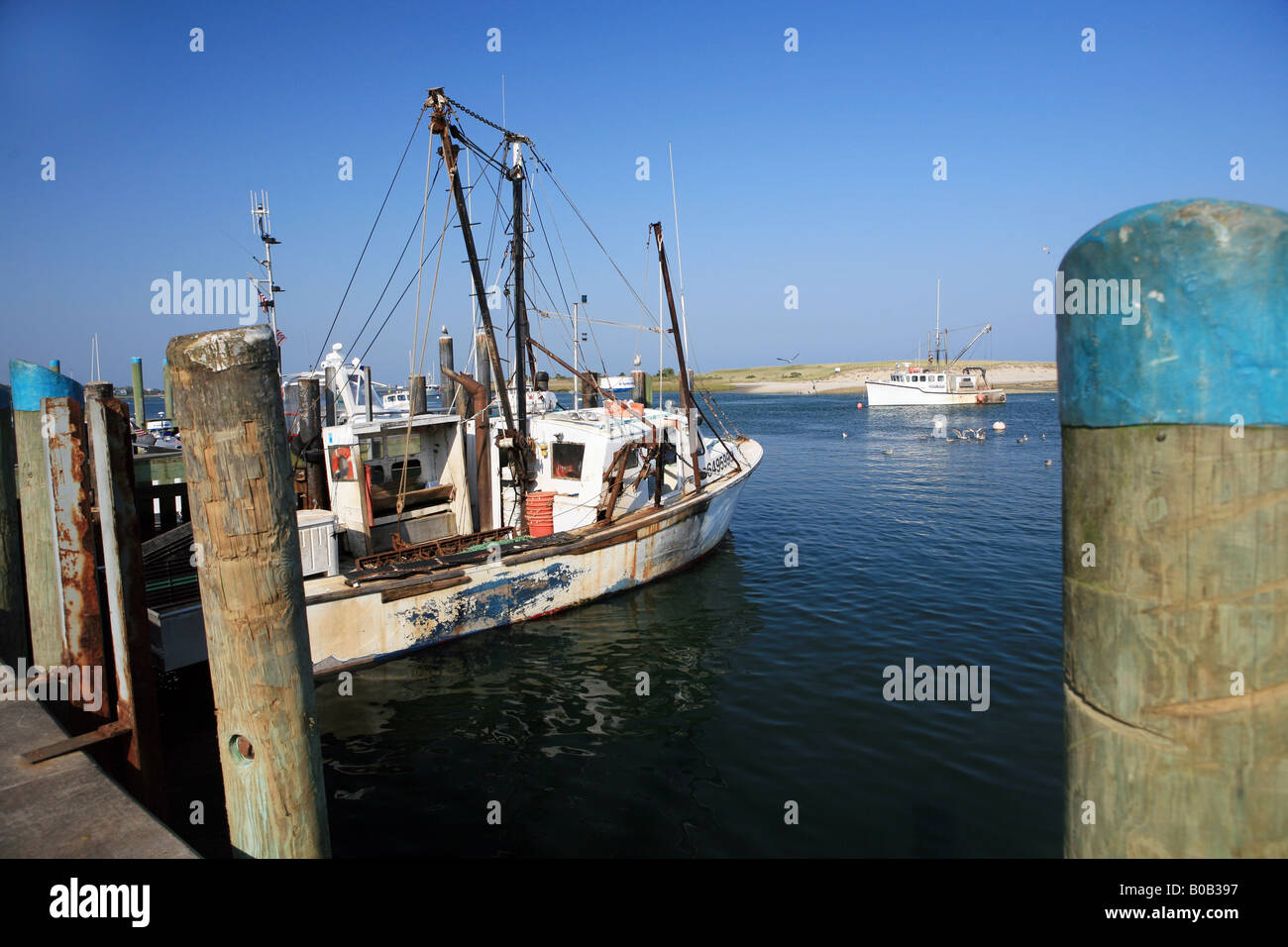 Usa trawler boat cape cod hi-res stock photography and images - Alamy