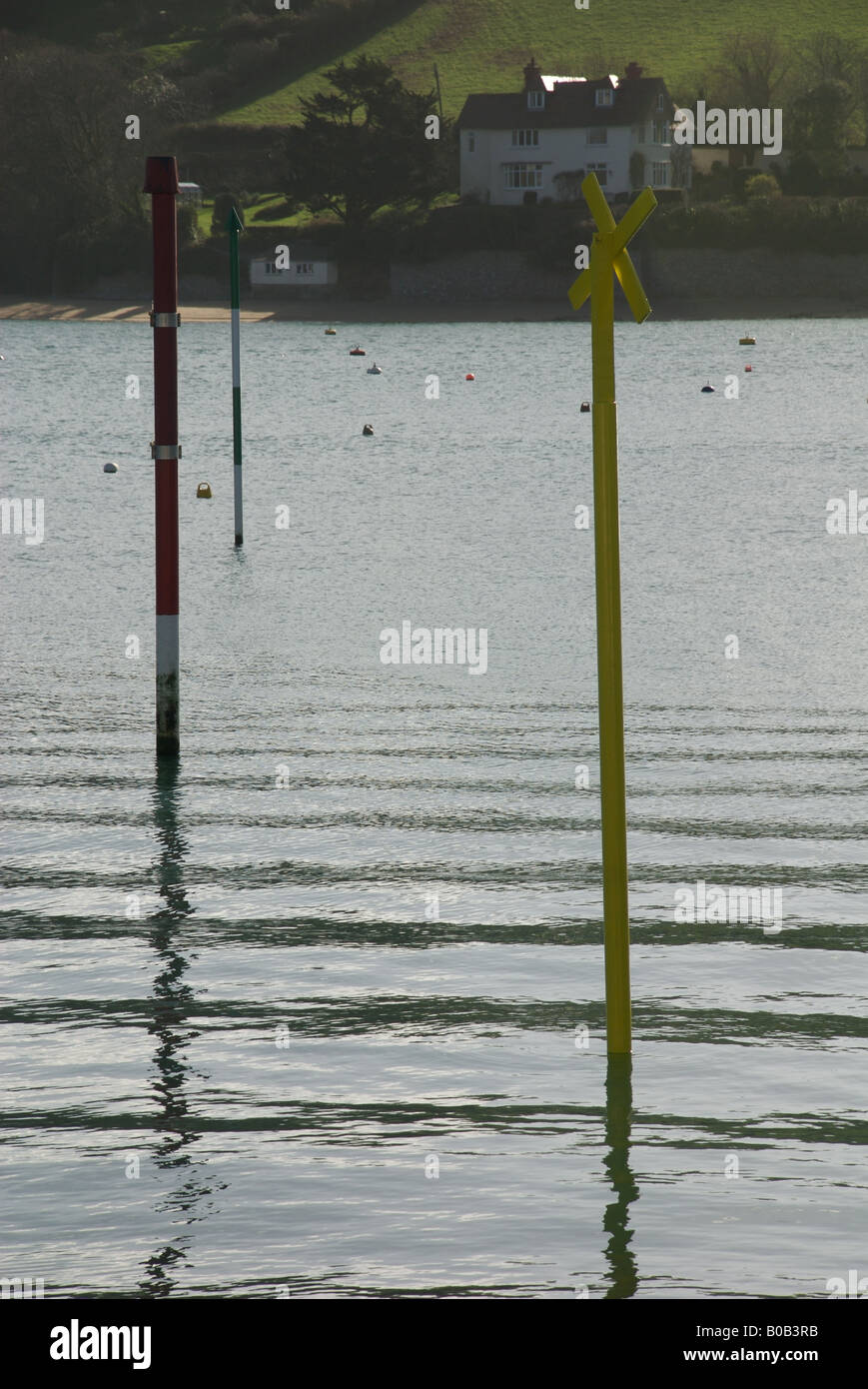 Hazard markers hi-res stock photography and images - Alamy