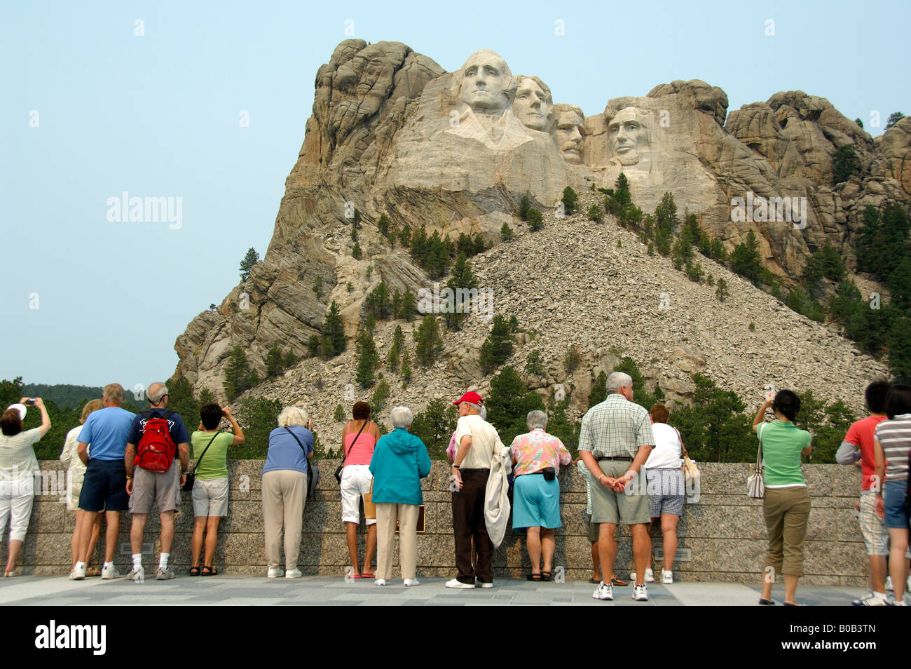 North America, USA, South Dakota, Mount Rushmore National Memorial ...