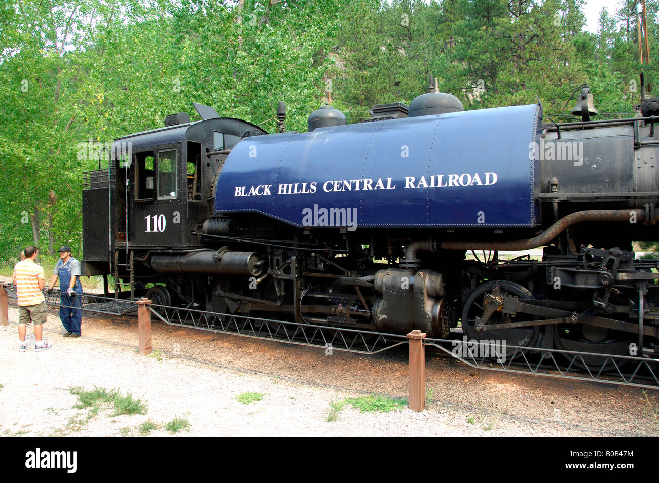 North America, USA, South Dakota, Keystone. 1880 Train, Black Hills ...