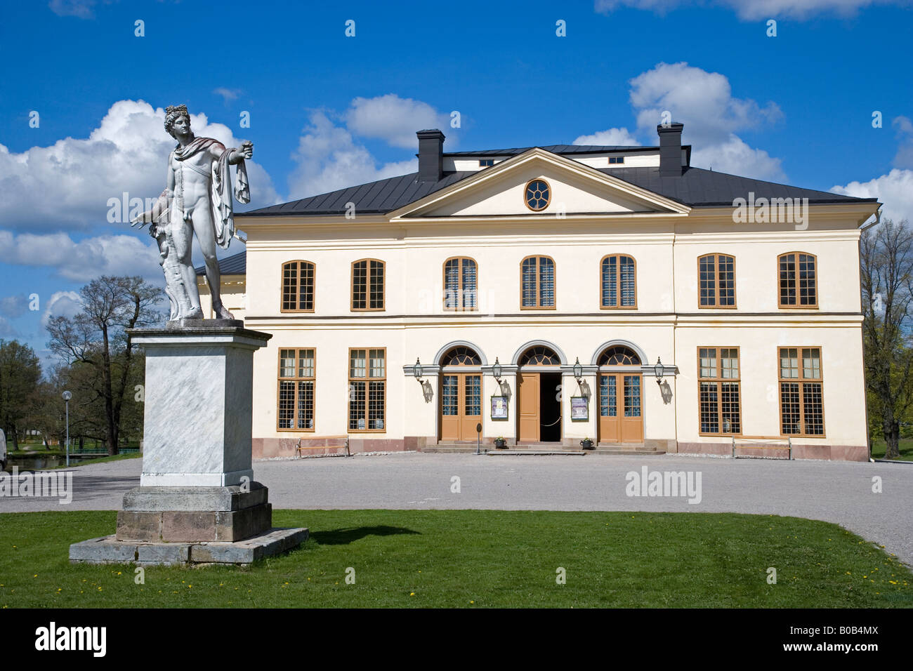 Slottsteater at Drottningholm Stock Photo - Alamy
