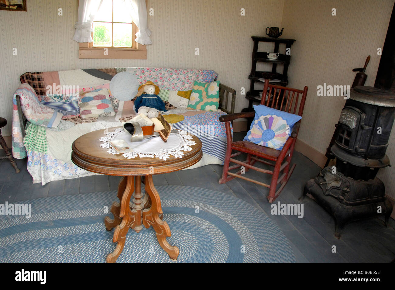 Prairie homestead interior hi-res stock photography and images - Alamy