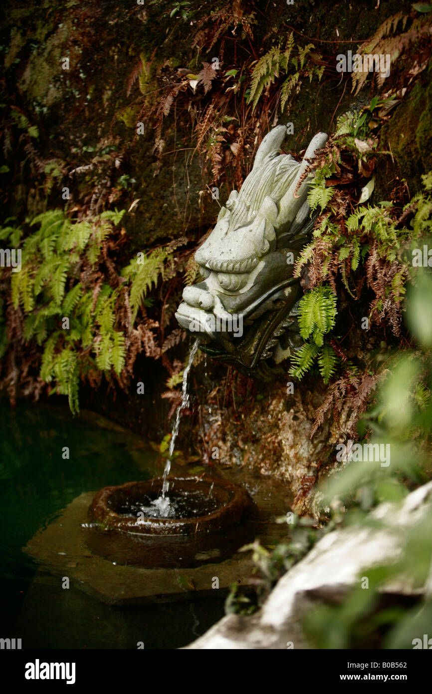Fountain at Dragon Well in Suzhou china Stock Photo - Alamy