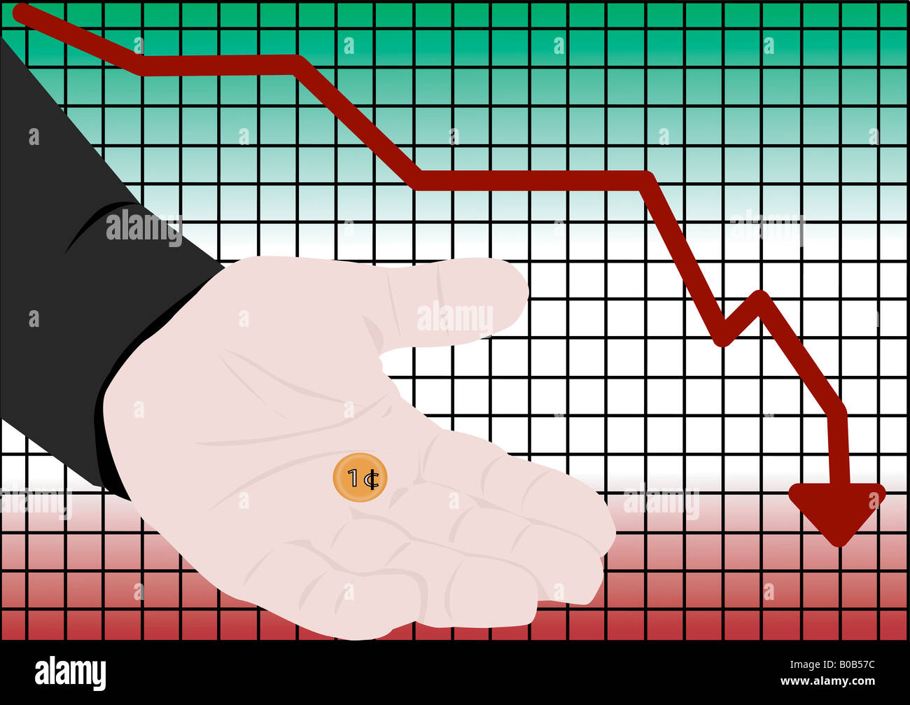 Illustrated stock exchange hi-res stock photography and images - Alamy