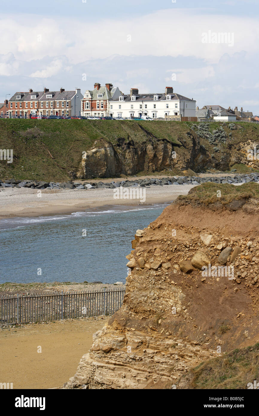 Coastal Erosion, Seaham, Durham Stock Photo - Alamy