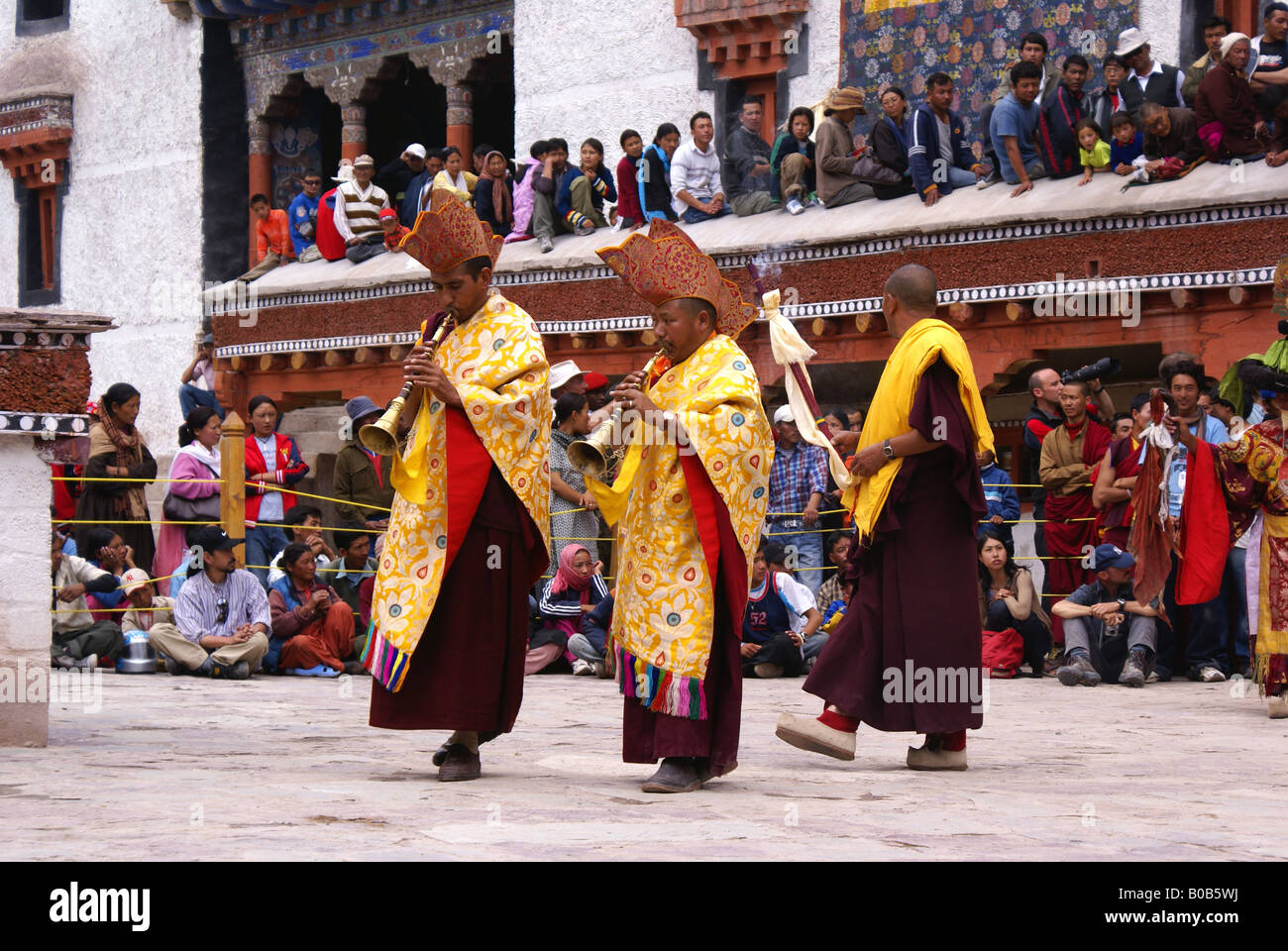 Musicians at Hemis Festival Stock Photo - Alamy