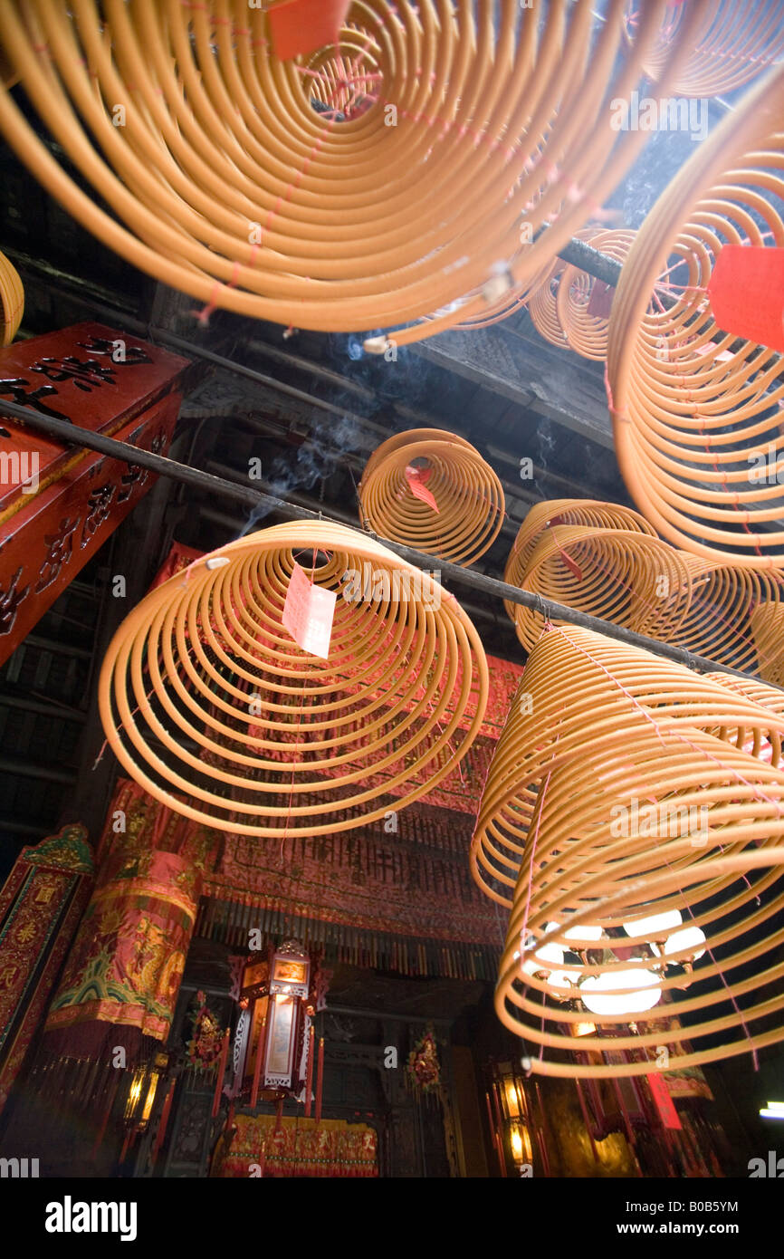 Man Mo Temple A taoist temple at Tai Po New Territories Hong Kong Stock ...