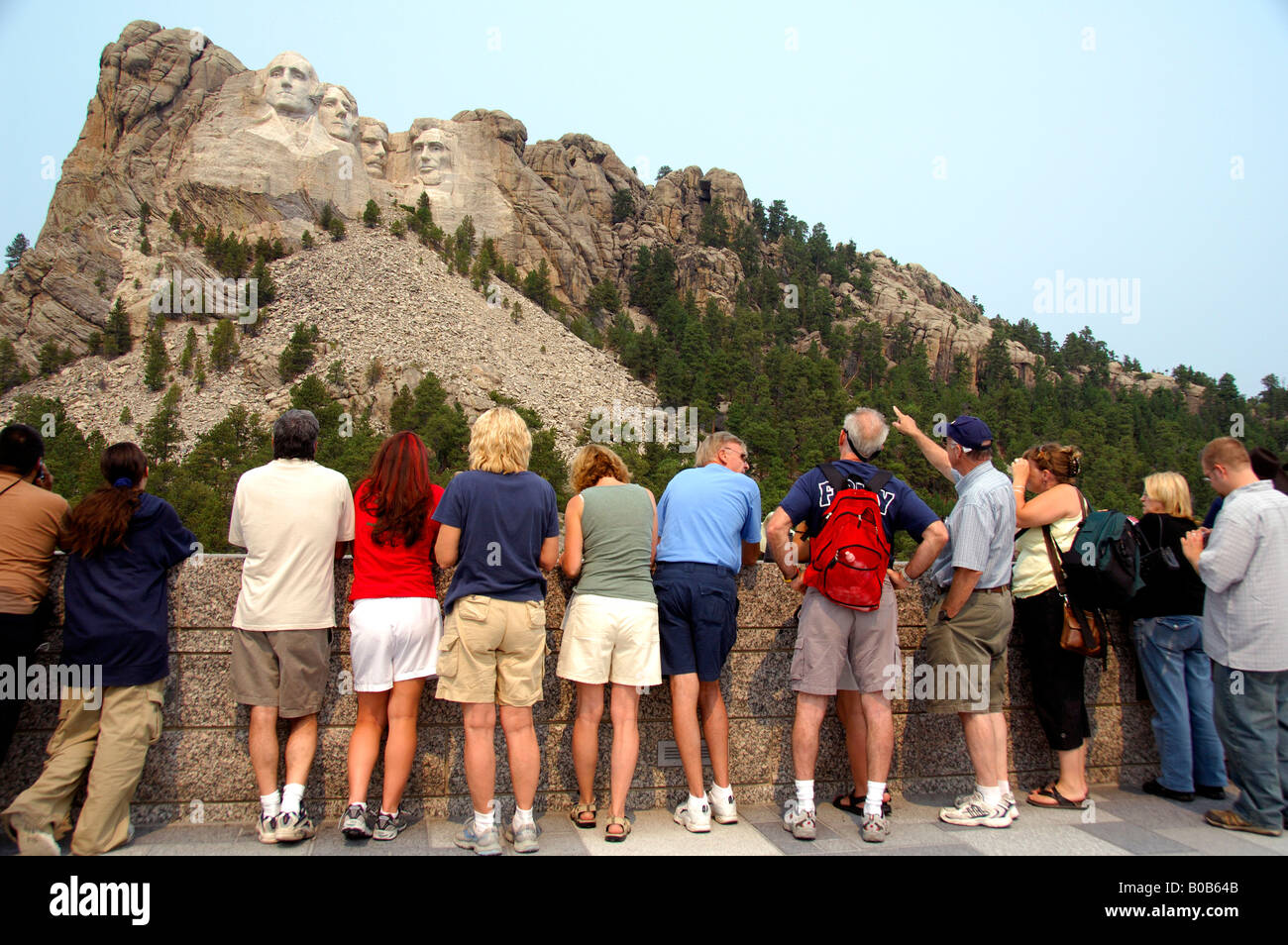 North America, USA, South Dakota, Mount Rushmore National Memorial ...