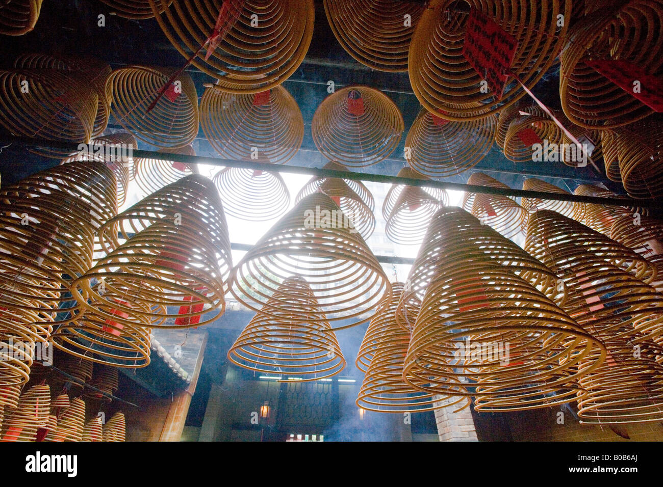 Man Mo Temple A taoist temple at Tai Po New Territories Hong Kong Stock ...
