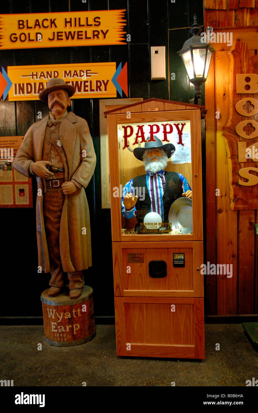 North America, USA, South Dakota, Wall, Wall Drug. Fortune Teller ...