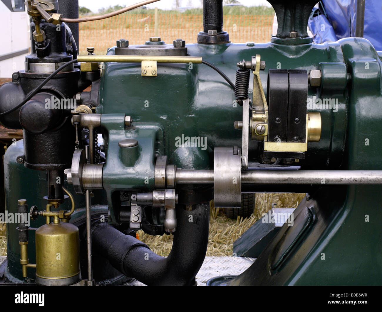 Farm Gas Engine Stock Photo - Alamy