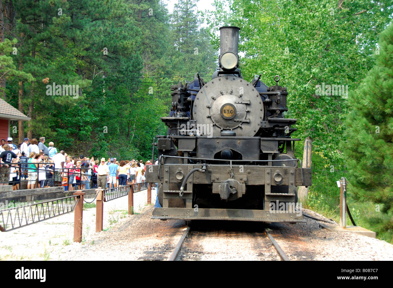 North America, USA, South Dakota, Keystone. 1880 Train, Black Hills ...