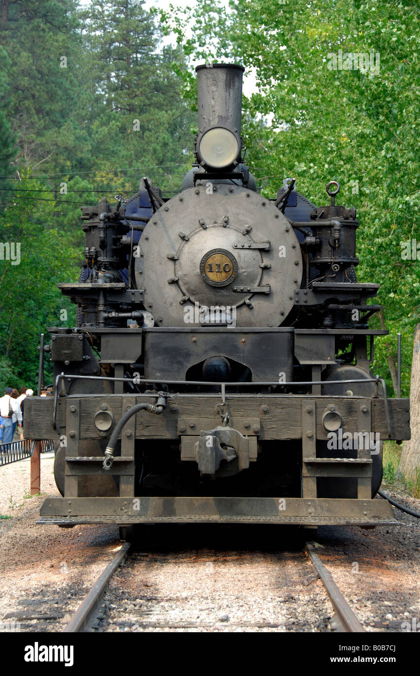 North America, USA, South Dakota, Keystone. 1880 Train, Black Hills ...