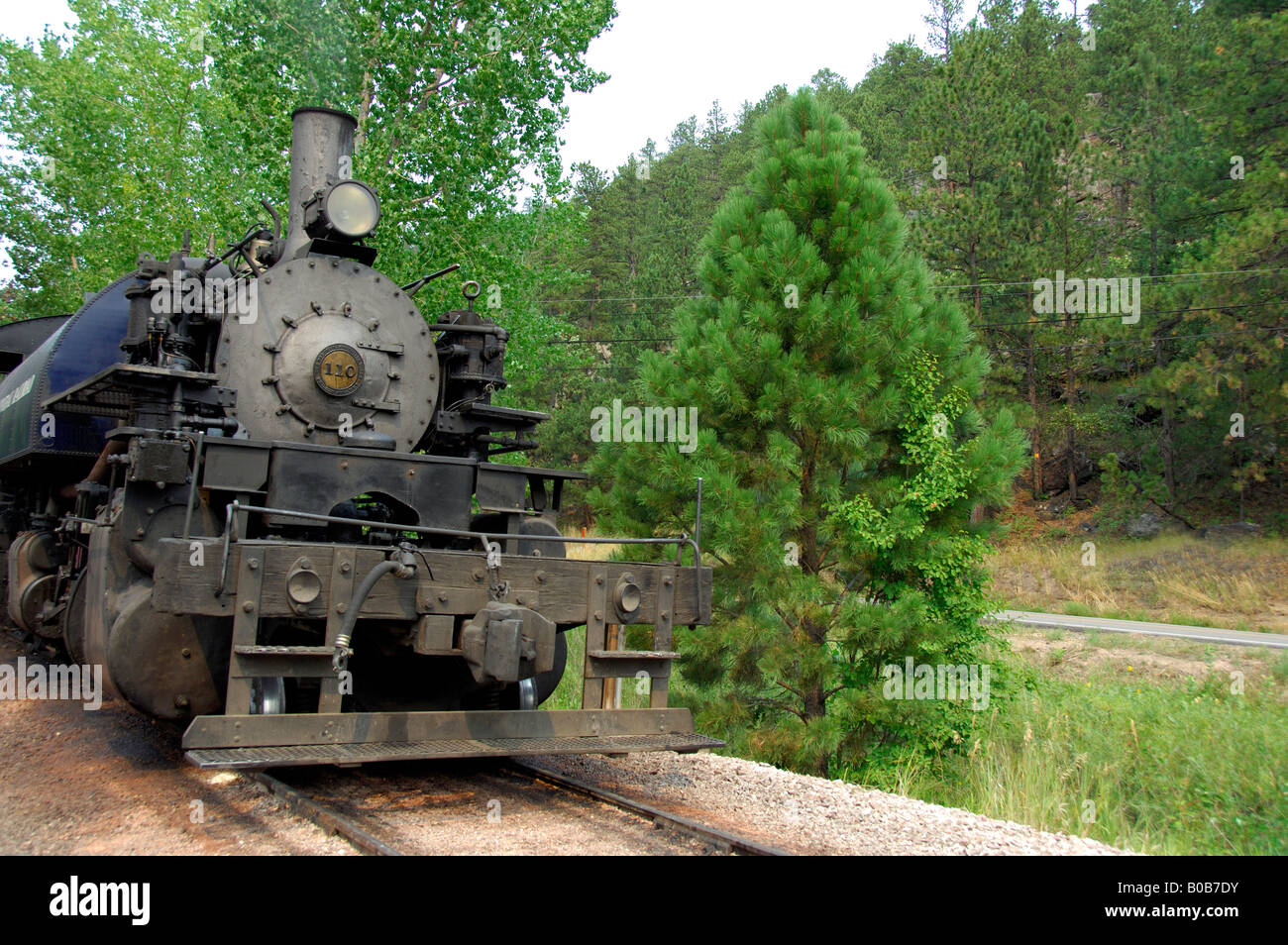 North America, USA, South Dakota, Keystone. 1880 Train, Black Hills ...