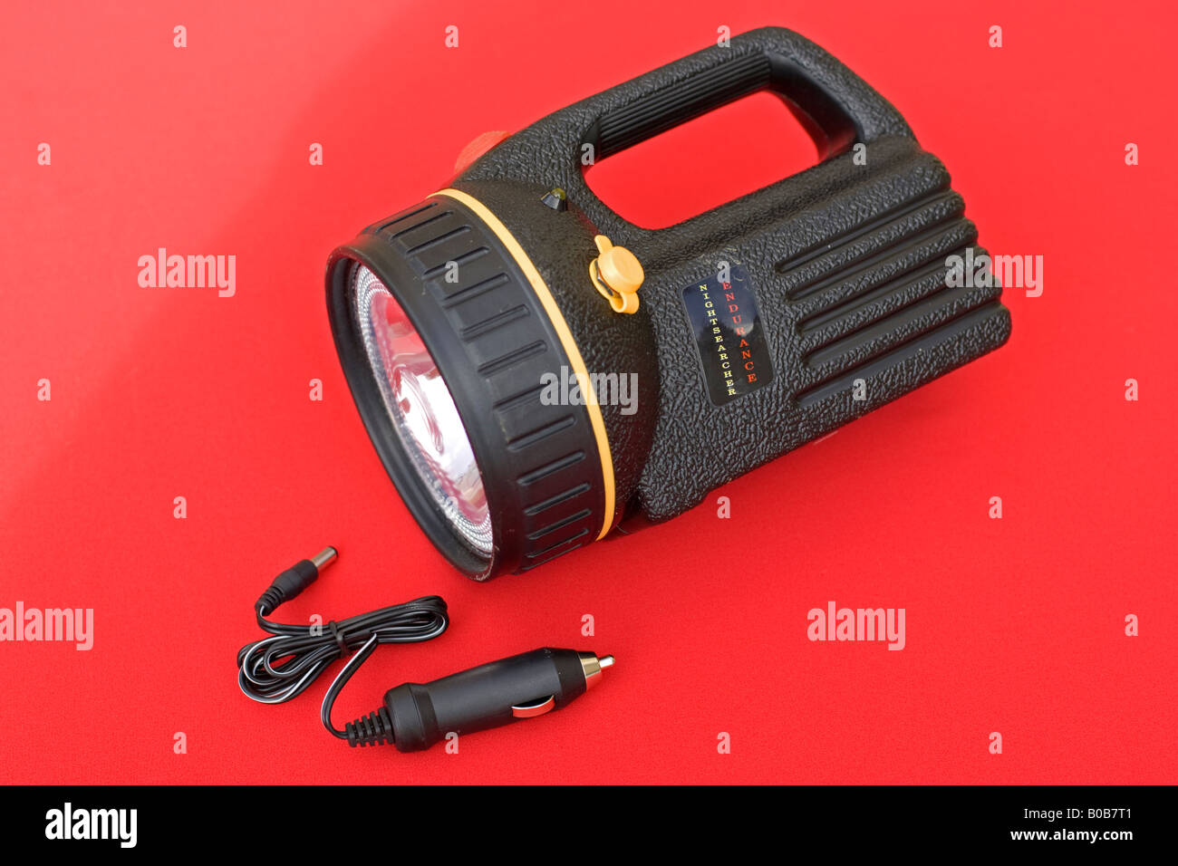 Powerful rechargeable torch with charger UK Stock Photo - Alamy