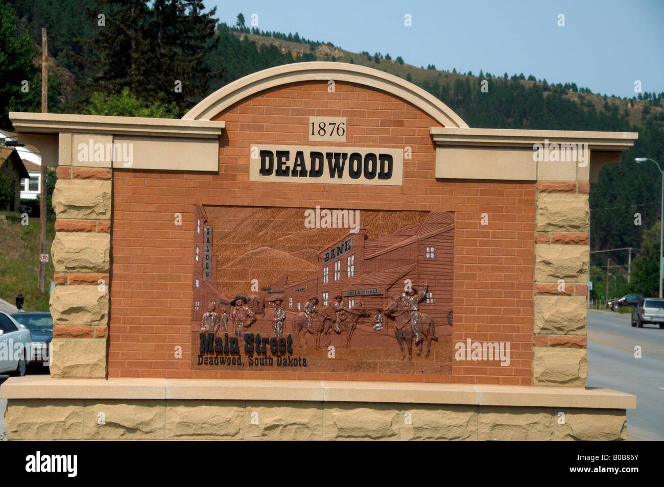Deadwood south dakota sign hi-res stock photography and images - Alamy