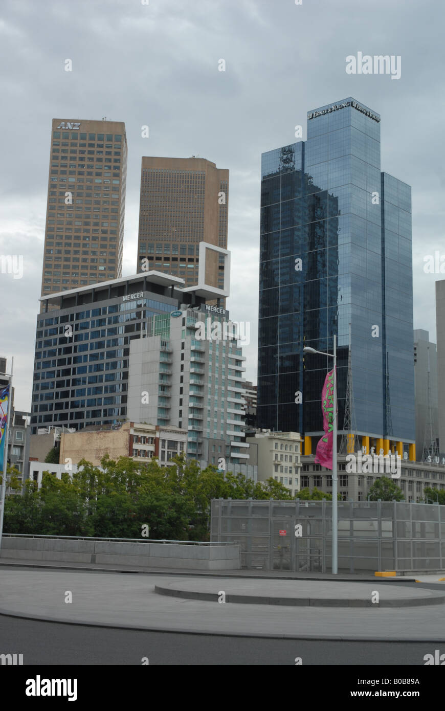 Melbourne,Central Business District, Southern Australia Stock Photo - Alamy