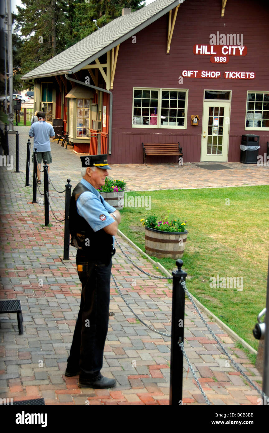 North America, USA, South Dakota. 1880 Train, Black Hills Central ...