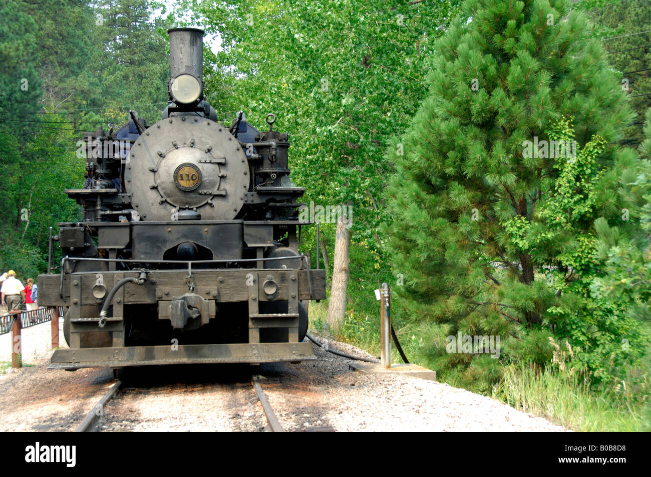 North America, USA, South Dakota, Keystone. 1880 Train, Black Hills ...