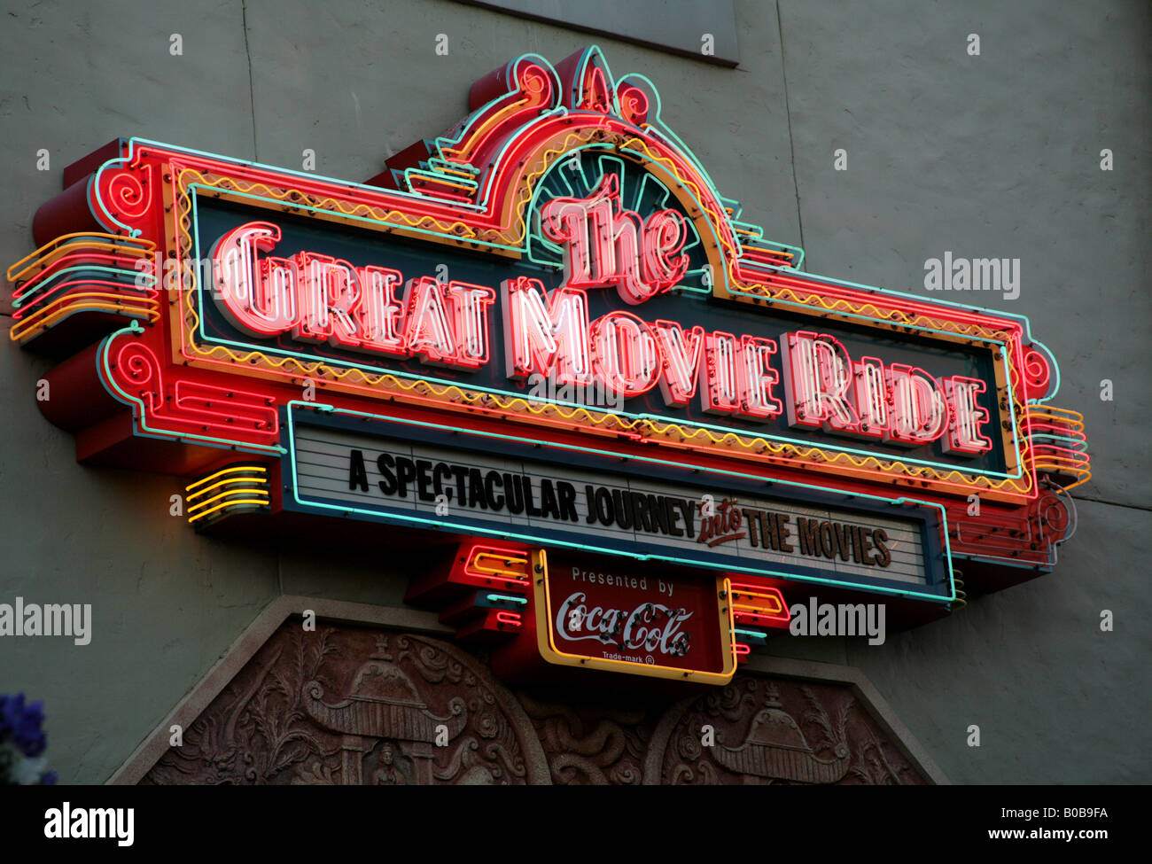 Disney Hollywood Studios attraction sign The Great Movie Ride. For ...