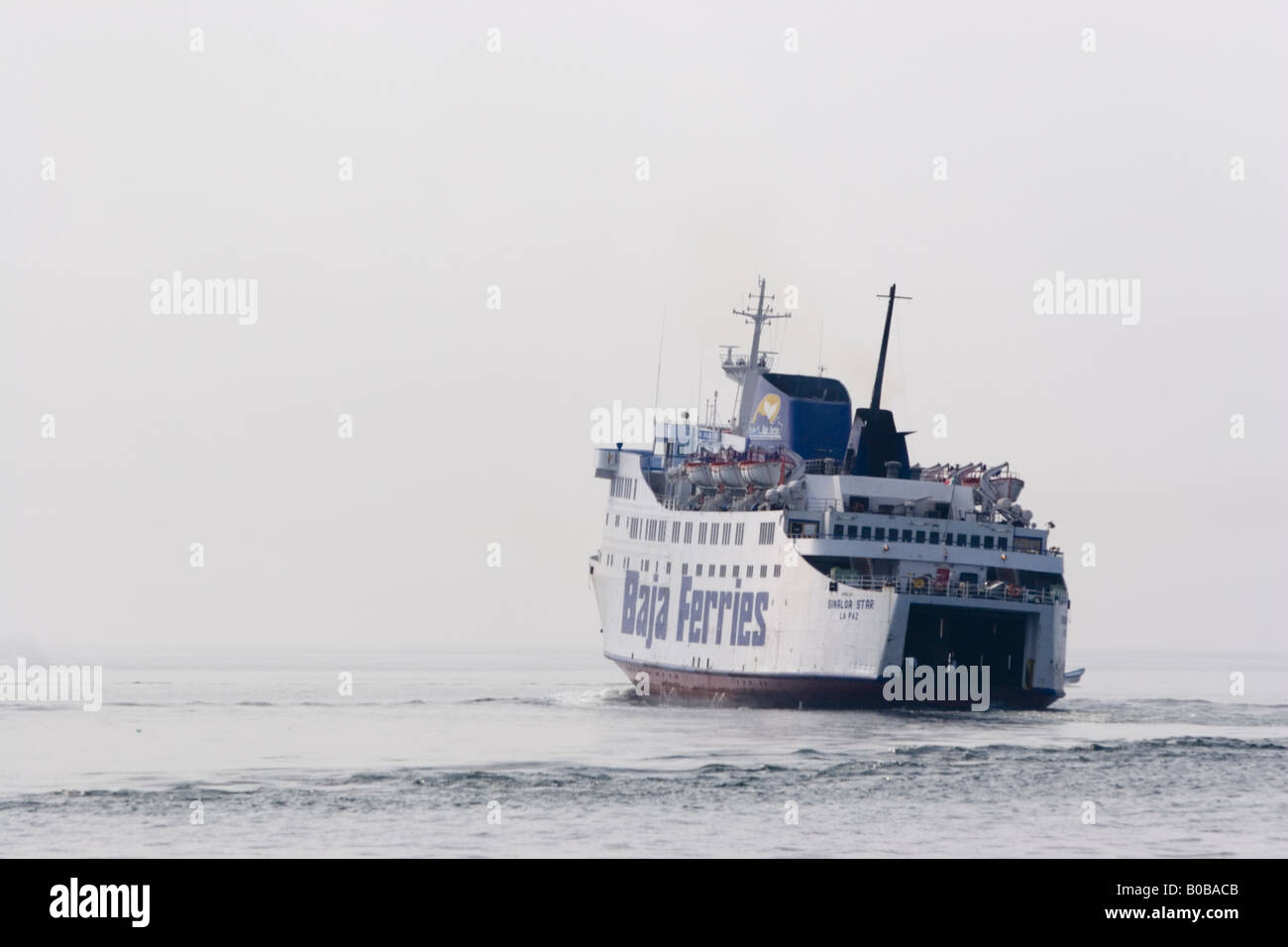 Baja Ferry going to La Paz, Mexico from Mazatlan, Mexico Stock Photo ...