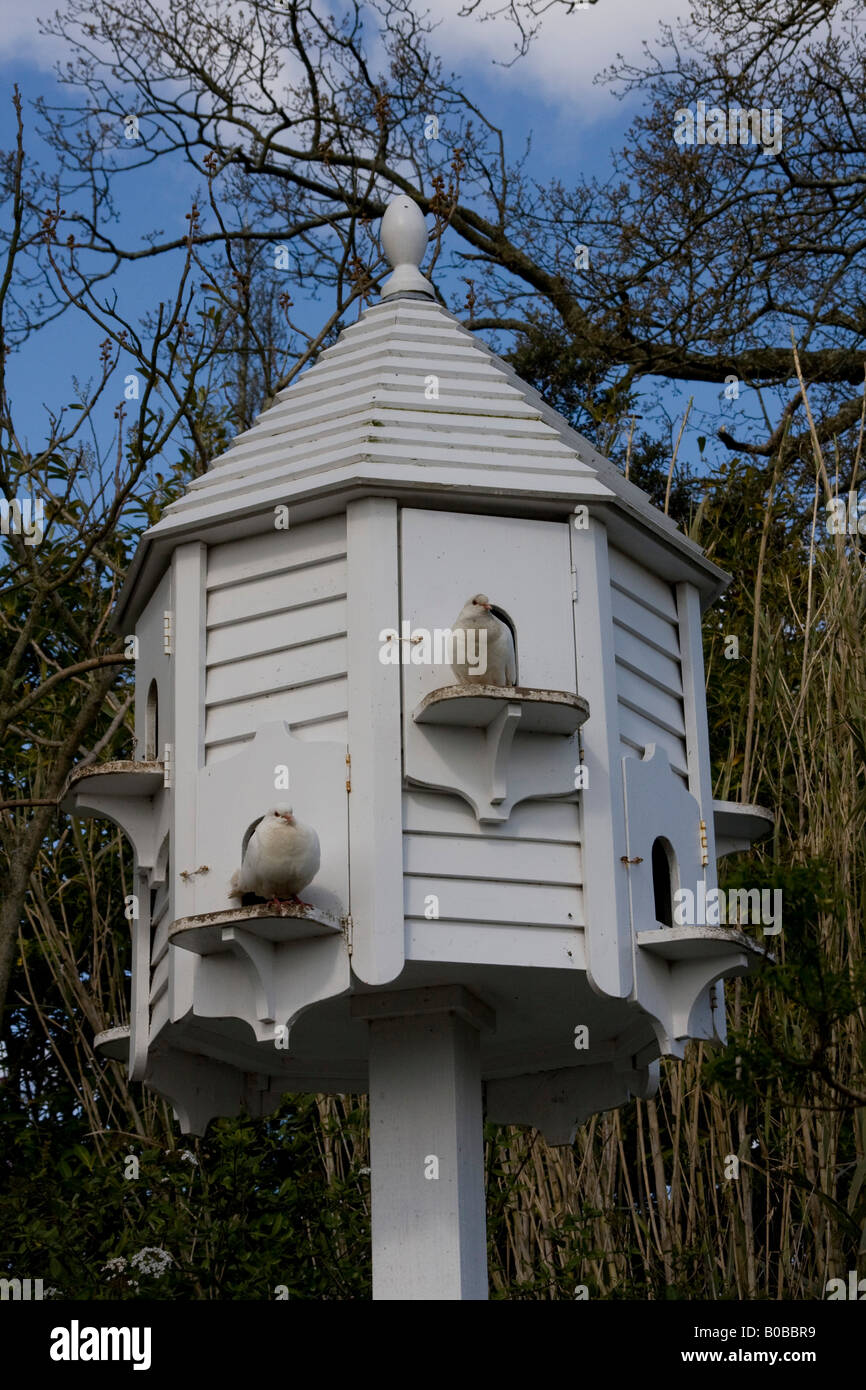 White dove cote hi-res stock photography and images - Alamy