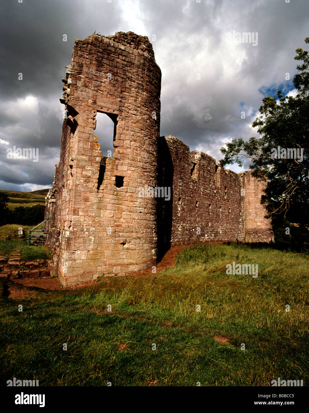 Morton Medieval Castle,Dumfries and Galloway,Scotland,Great Britain ...