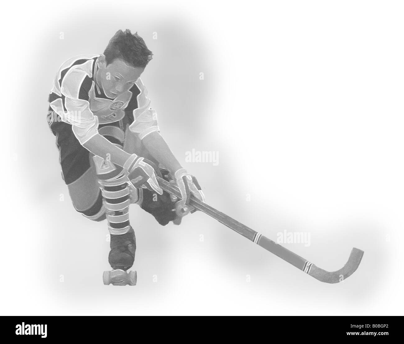 Hitting a ball Black and White Stock Photos & Images - Alamy