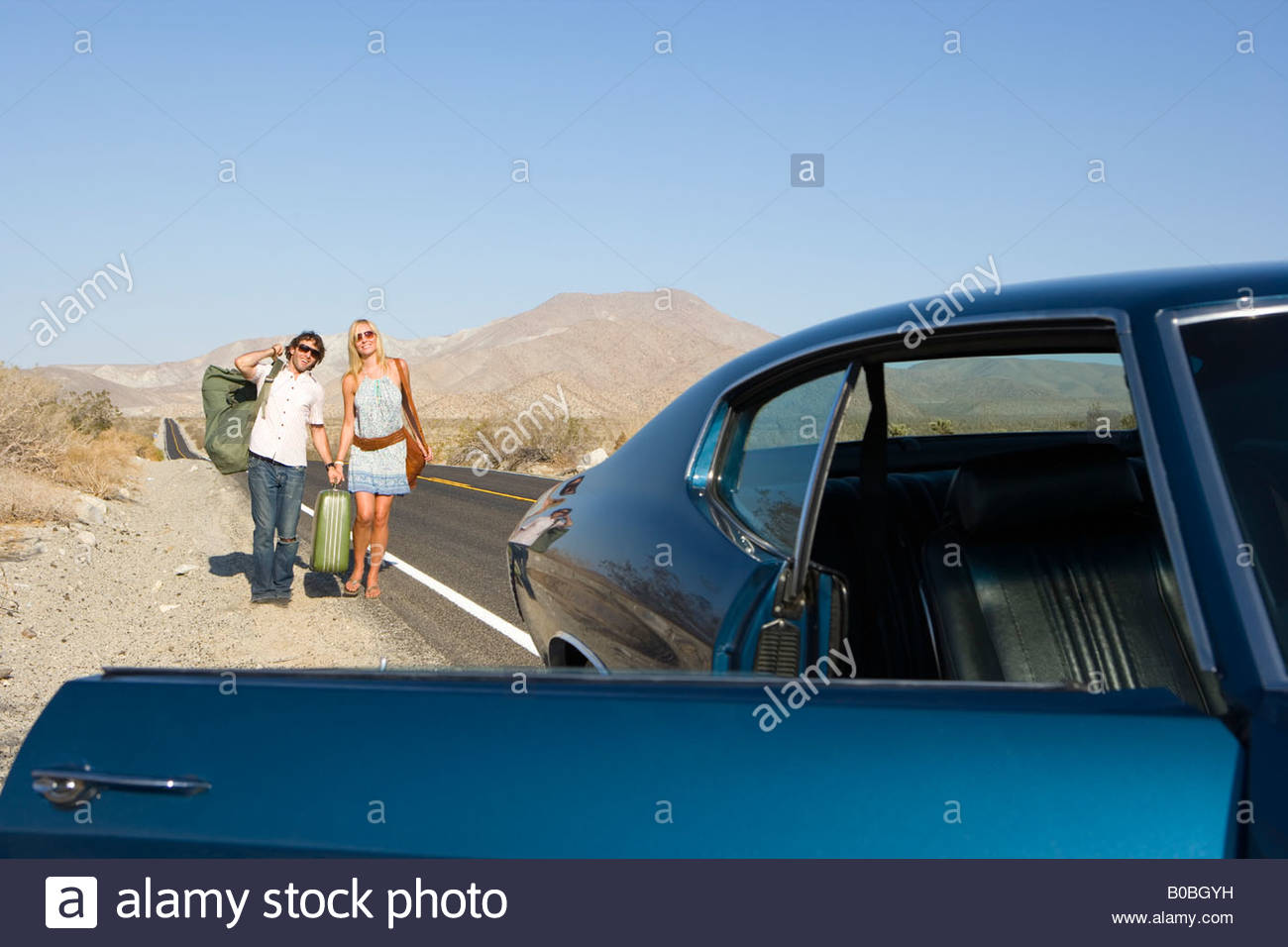 Hitchhiker Car Stock Photos & Hitchhiker Car Stock Images - Alamy