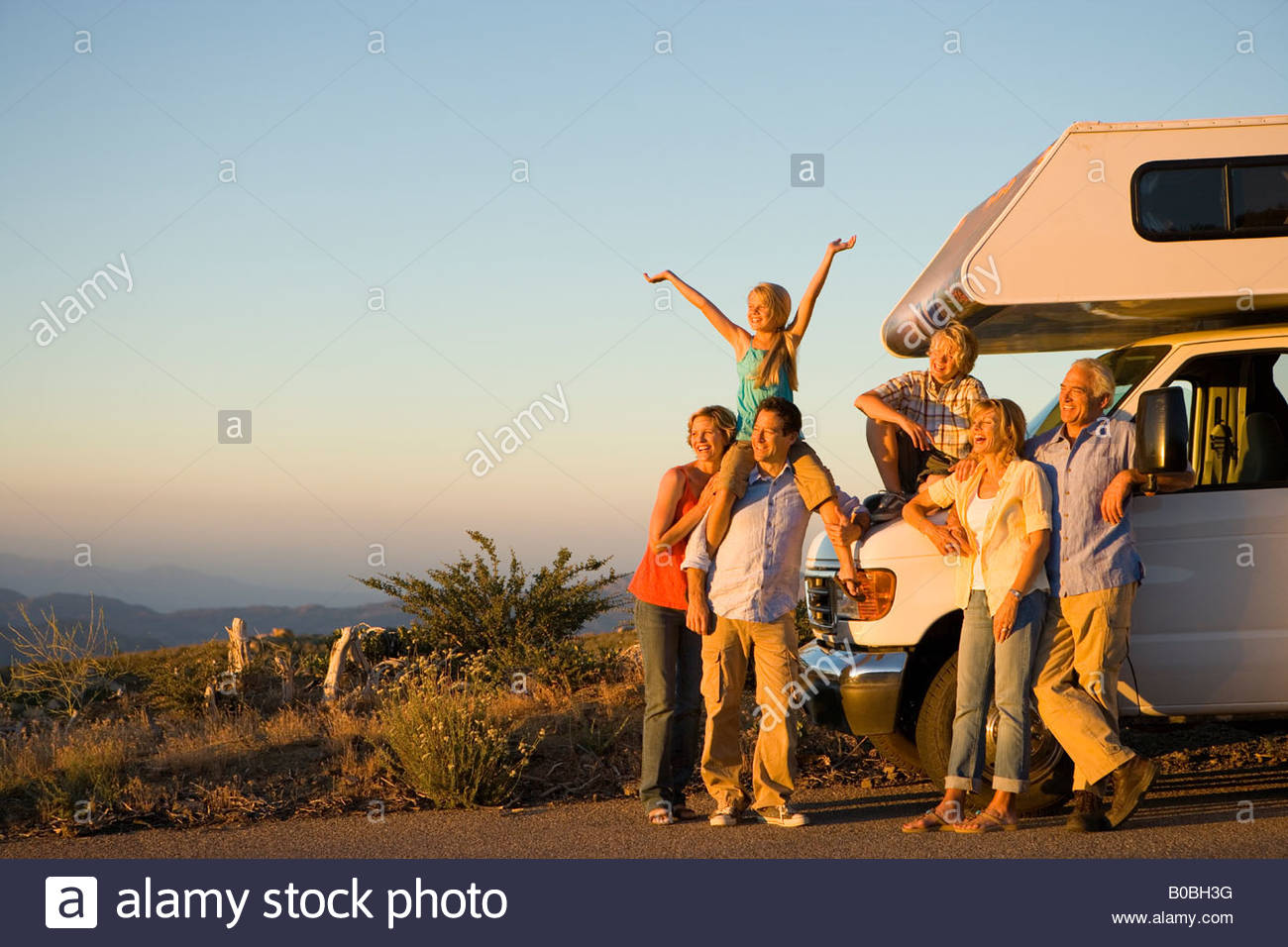 Caravan, Side View Stock Photos & Caravan, Side View Stock Images - Alamy