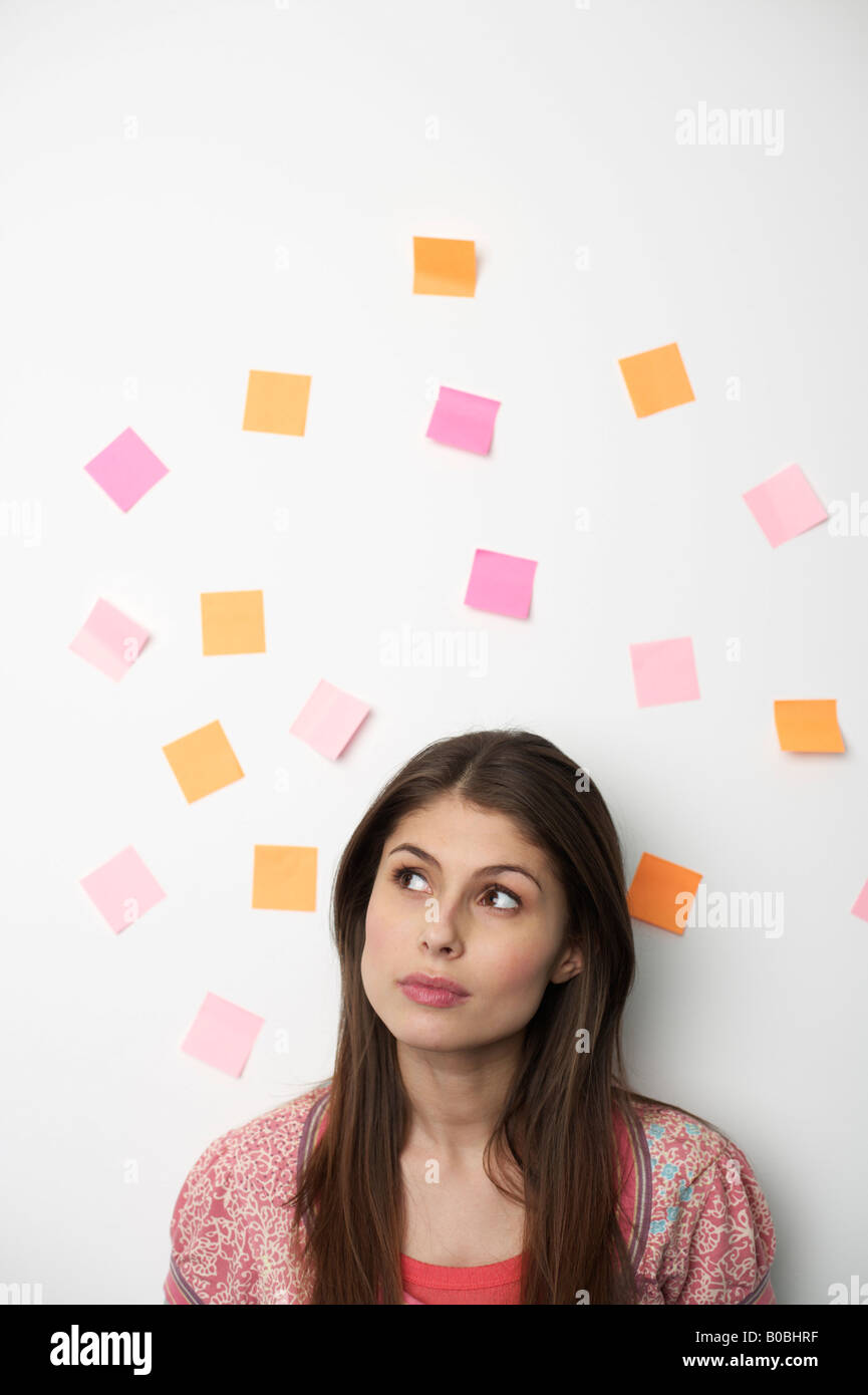 Wall Post It Note High Resolution Stock Photography and Images - Alamy