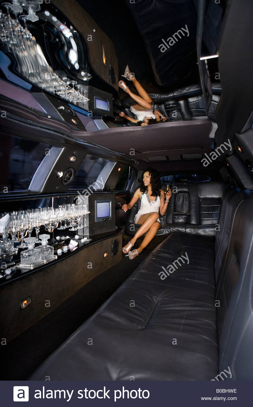 Stretch Limousine Interior Stock Photos & Stretch Limousine Interior ...