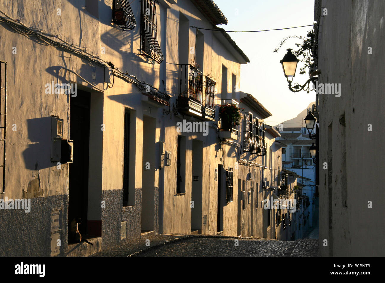Benidorm street hi-res stock photography and images - Alamy