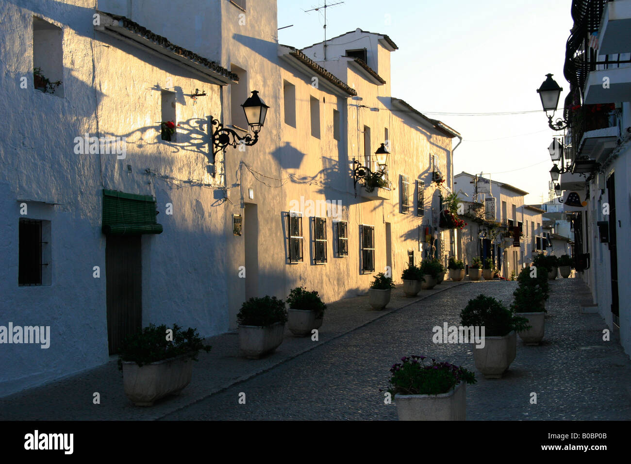 Benidorm old town hi-res stock photography and images - Alamy