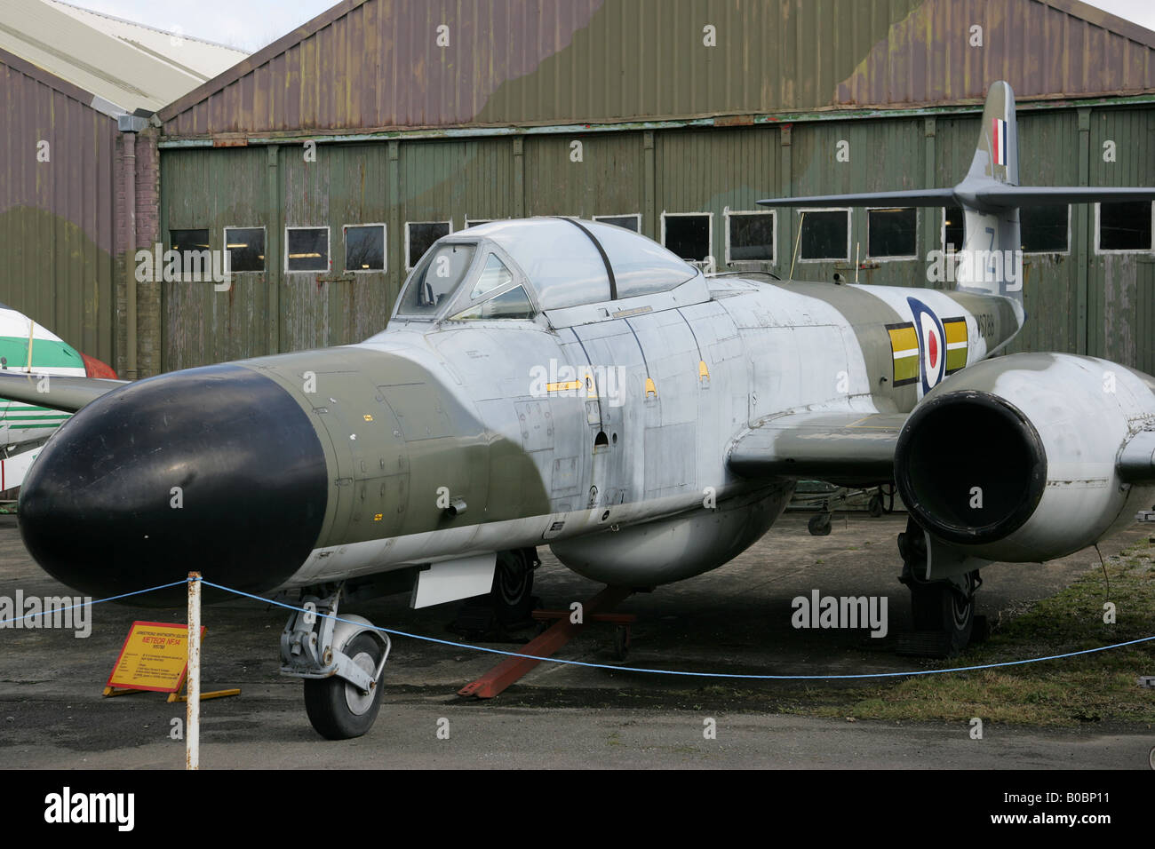 RAF METEOR 1950'S FIGHTER JET AIRCRAFT Stock Photo - Alamy