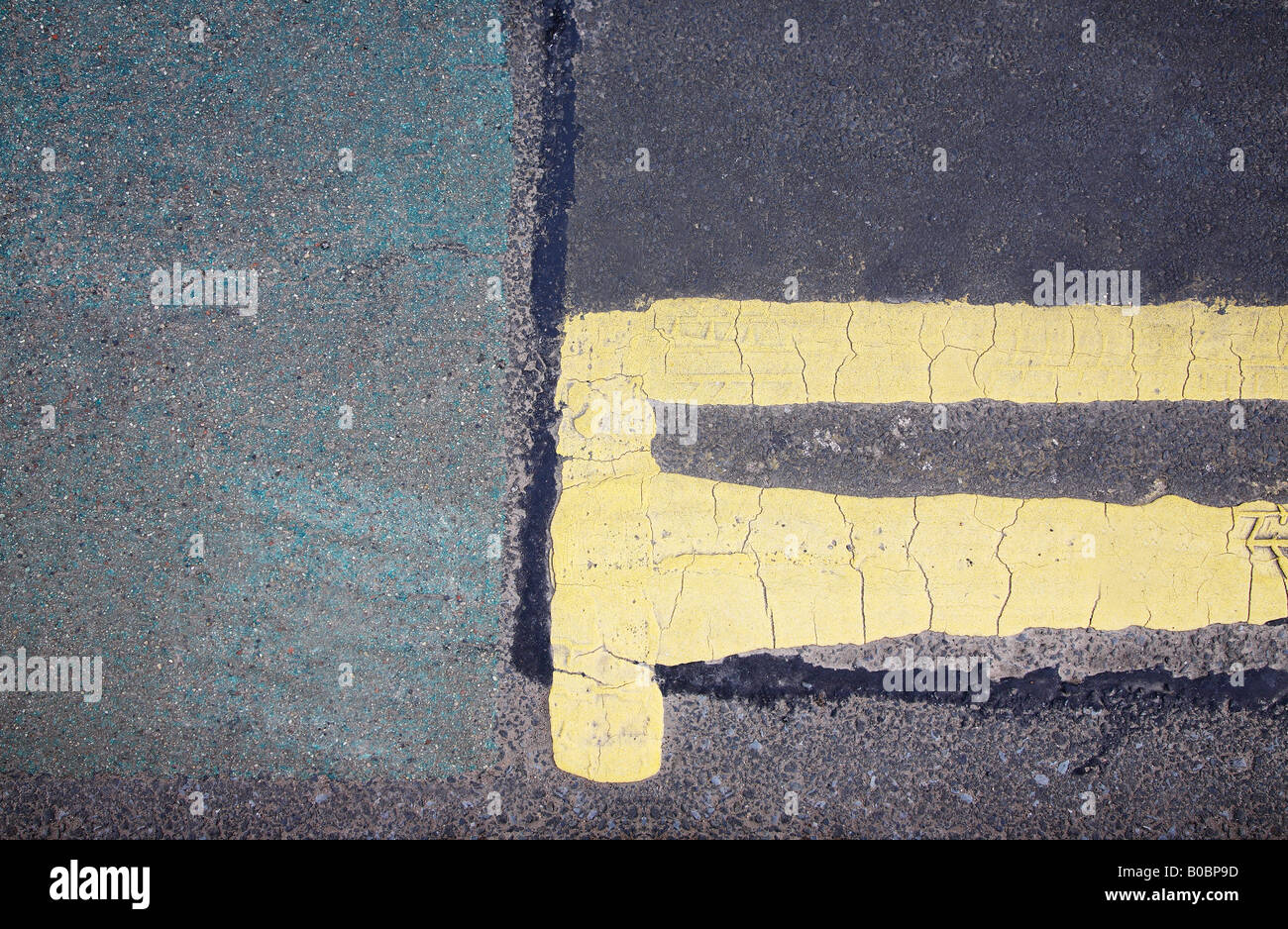 Image of Road Surface, Capturing Lines and Texture Stock Photo - Alamy