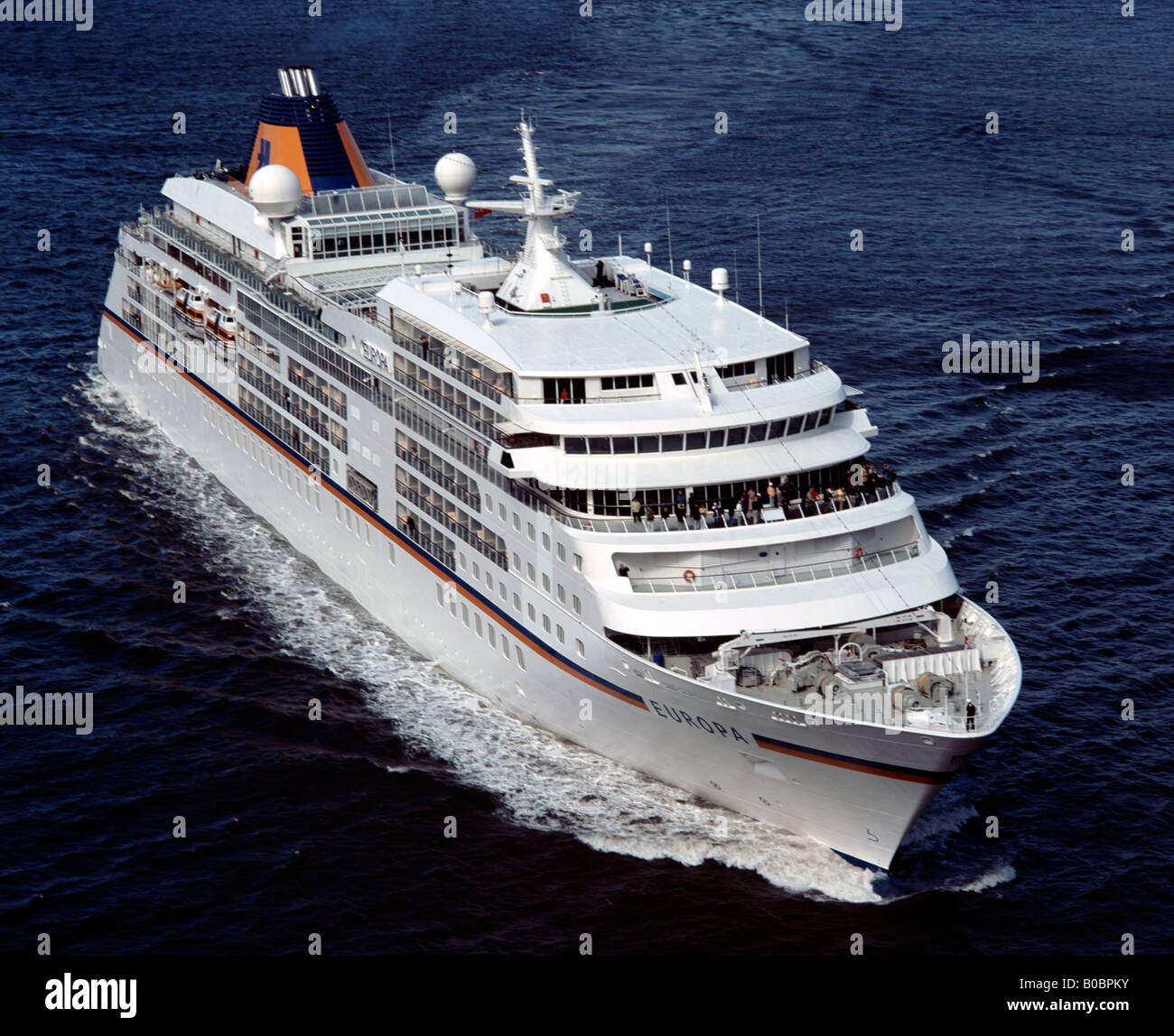 Cruise ship Europa Stock Photo - Alamy