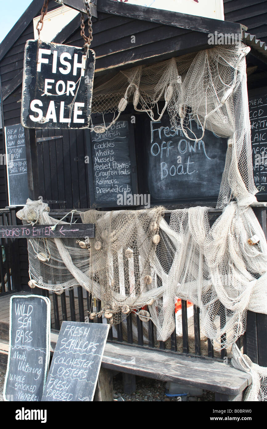 Suffolk fresh seafood hi-res stock photography and images - Alamy