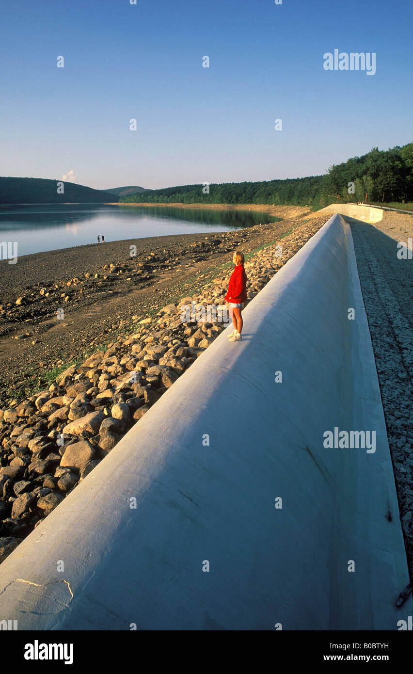 Drought at Oak Ridge Reservoir NJ Stock Photo - Alamy