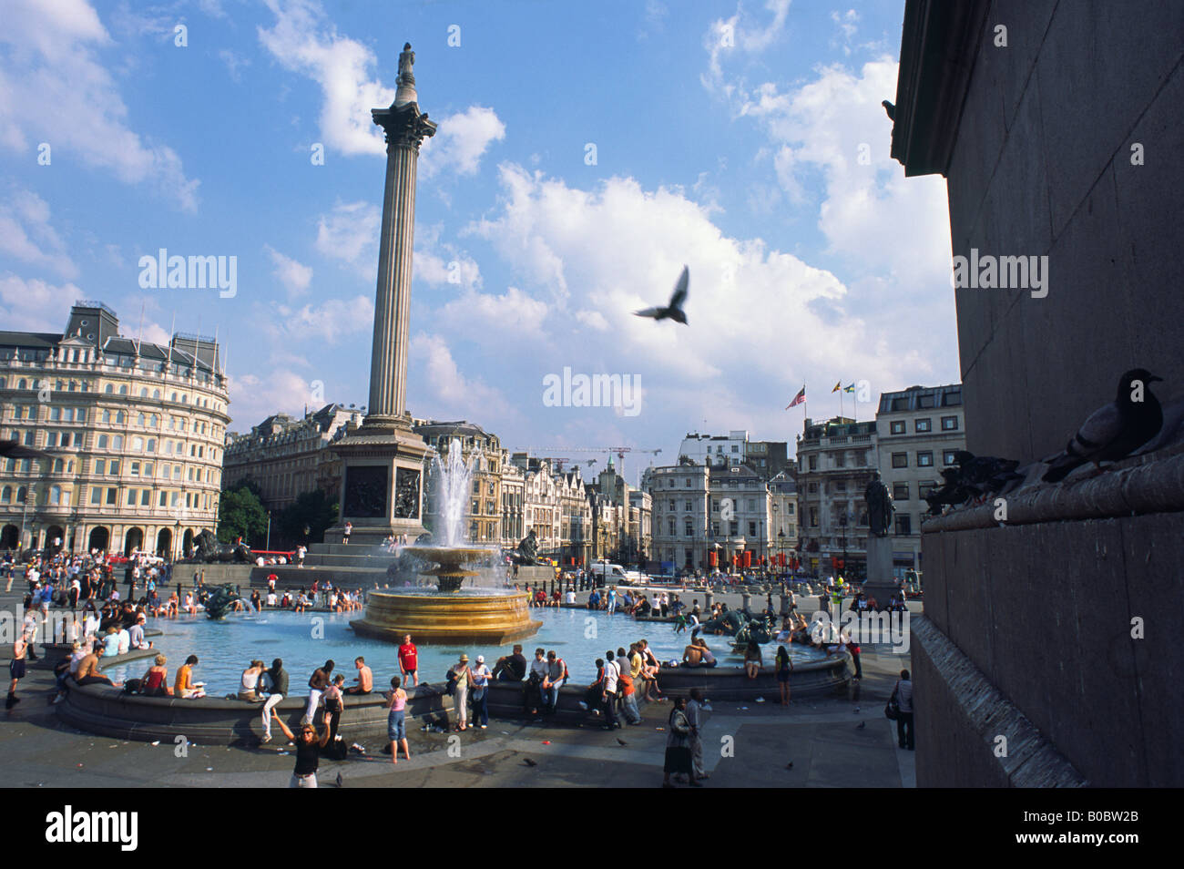 Trafalgar Square, London Stock Photo - Alamy