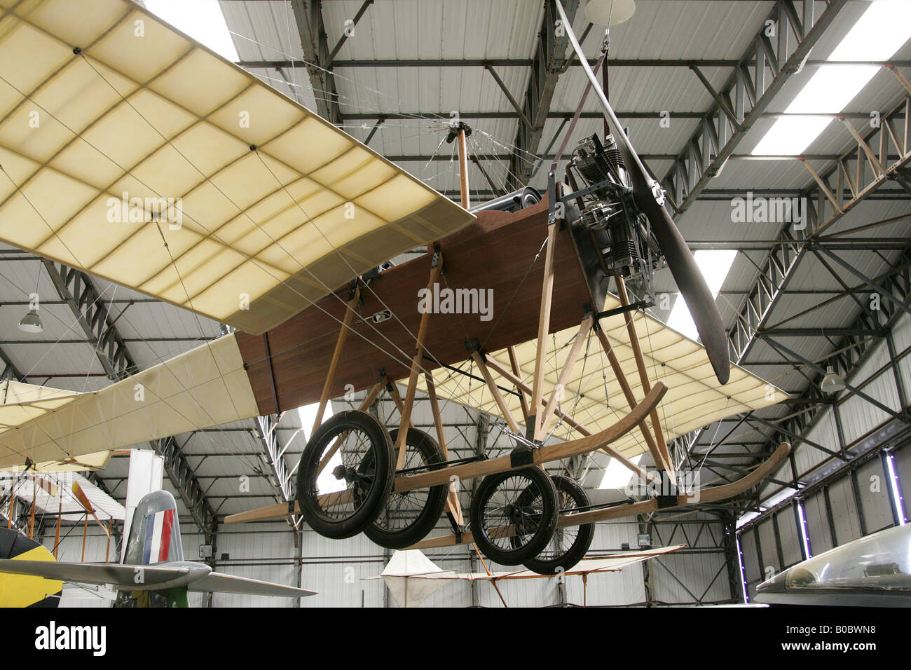 WW1 FIGHTER MONOPLANE AIRCRAFT ELVINGTON MUSEUM Stock Photo - Alamy