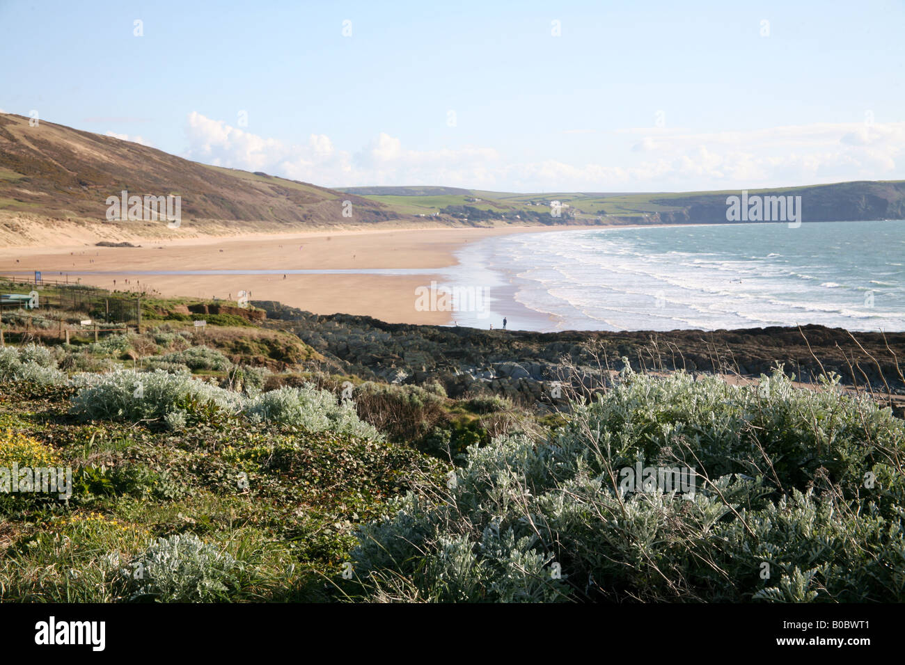 Woolacombe bay hi-res stock photography and images - Alamy