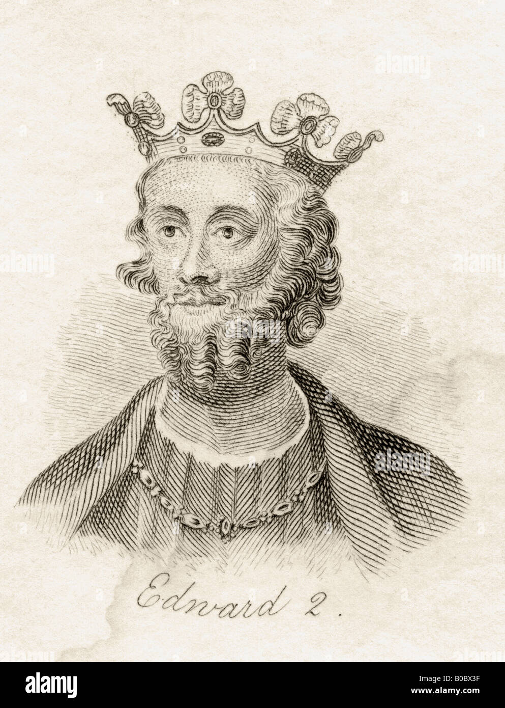 Edward ii portrait hi-res stock photography and images - Alamy