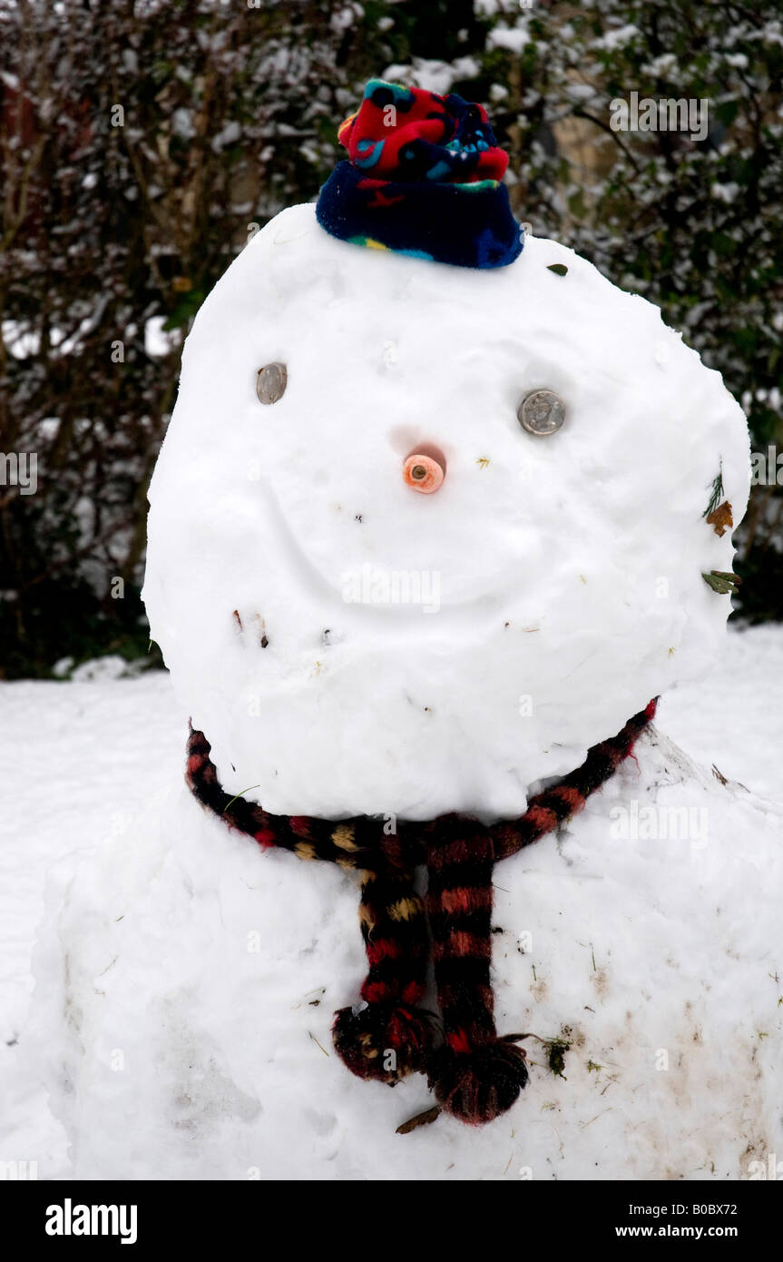 Snow Man, England Stock Photo - Alamy