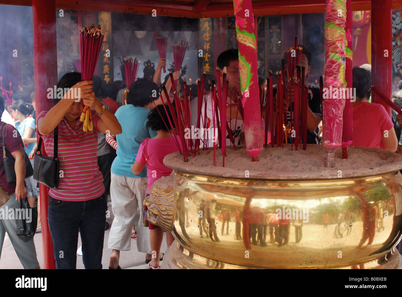 Buddhist praying machine hi-res stock photography and images - Alamy