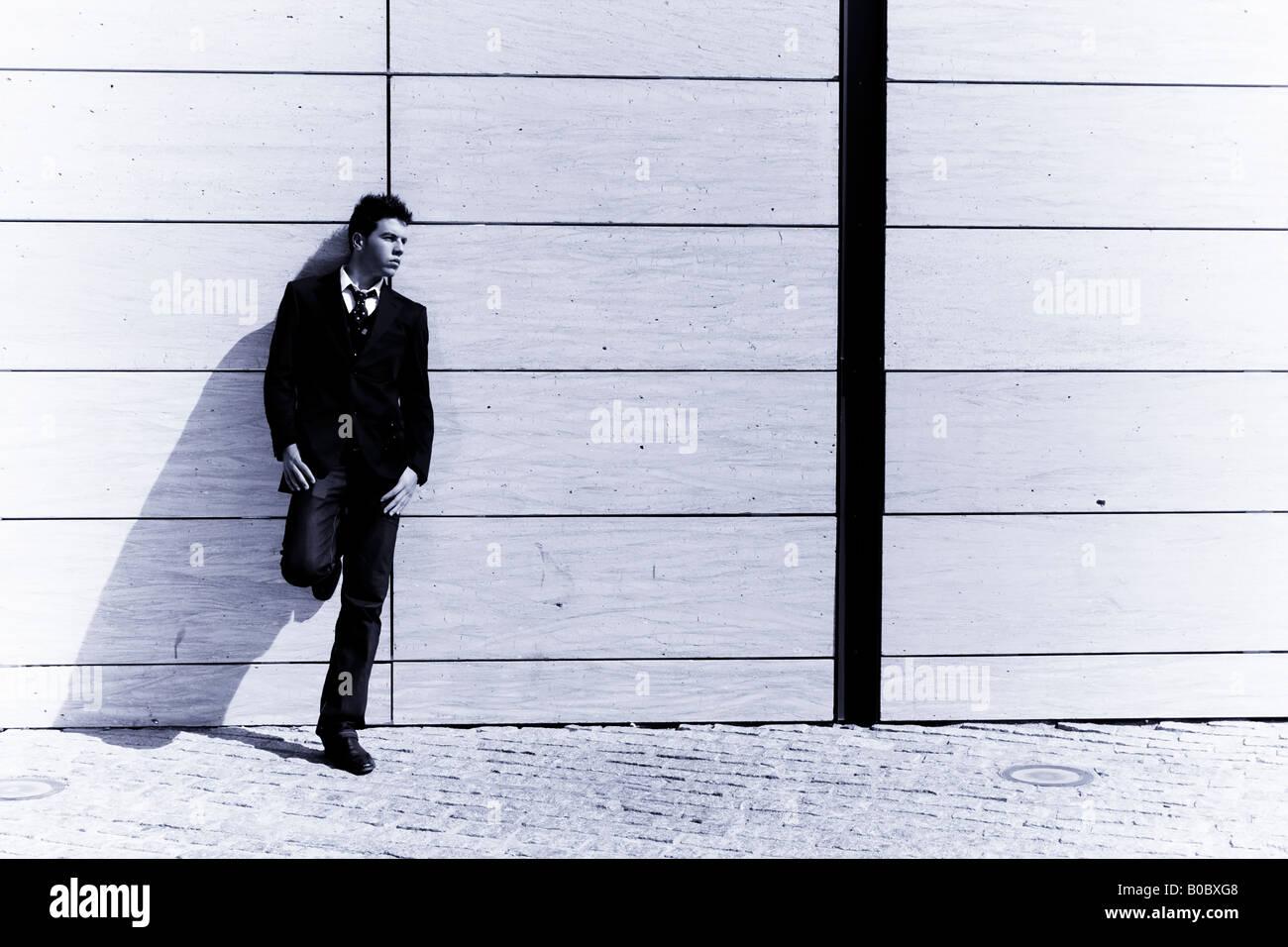 Lone businessman hi-res stock photography and images - Alamy