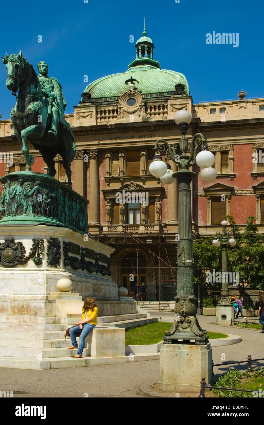 Belgrade statue hi-res stock photography and images - Alamy